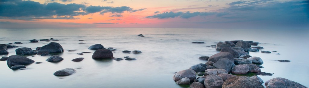 HDR seascape with rocks and clouds Kain Kalju http://www.flickr.com ...